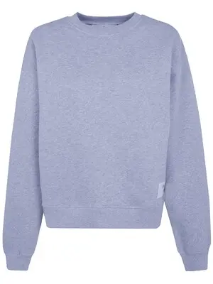 RÓHE Sweatshirt Organic Cotton "mid Grey Melange - Gray