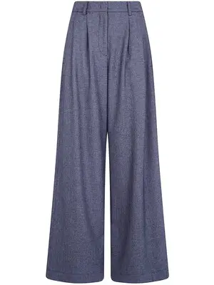 DRHOPE Wide Leg Trousers - Gray