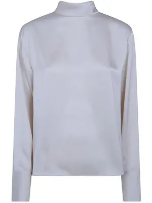DRHOPE Shirt Main Feature "ribbon Silky Shirt"
