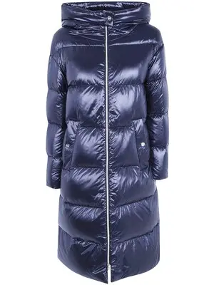 Herno Ultralight Long Jacket - Black