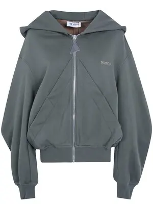 Attico Sweatshirt Full Zip Hoodie "261wcf00015