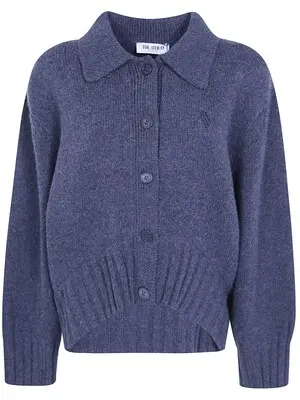 Attico Sweater Cardigan "shirt Neck