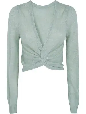 TWINSET Sweater V Neck "costruzione