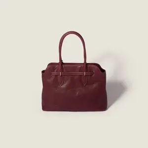 Miu Miu Aventure Nappa Leather Bag
