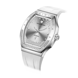 TSAR BOMBA Tsar Bomba Women's Automatic Watch White Silver
