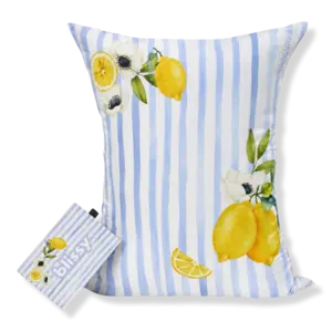BLISSY Standard Pillowcase - Lemon Bloom