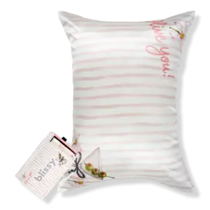 BLISSY Queen Pillowcase In Pure Silk - Olive