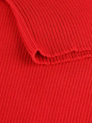 Prada Ribbed Crew Neck Sweater
