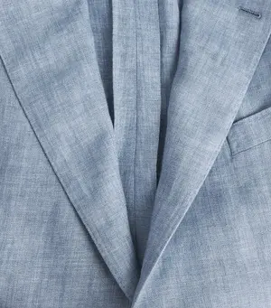 Ralph Lauren Purple Label Délavé Linen-blend Blazer
