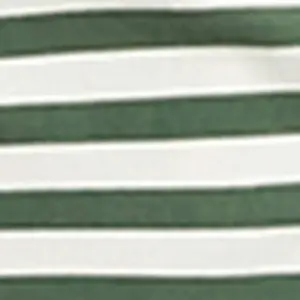 Carolina Herrera Cotton-blend Stripe Halterneck Midi Dress - Green