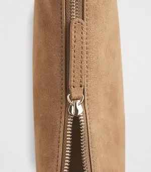 Claudie Pierlot Suede Shoulder Bag - White