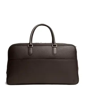 CARL FRIEDRIK Leather Granville Duffle Bag - Brown