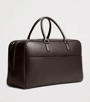 CARL FRIEDRIK Leather Granville Duffle Bag - Brown