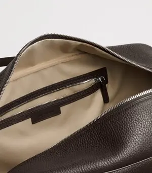 CARL FRIEDRIK Leather Granville Duffle Bag - Brown
