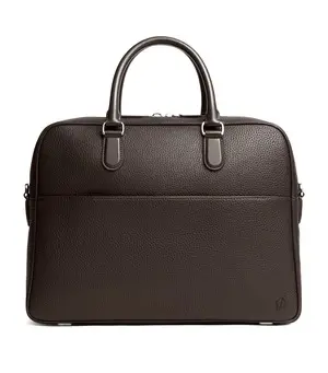 CARL FRIEDRIK Leather Dunloe Briefcase
