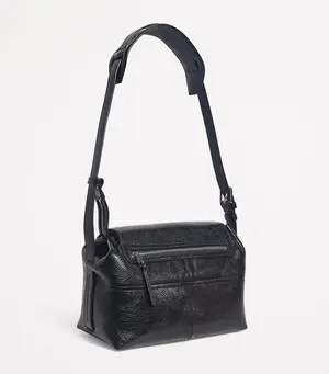 LEMAIRE Medium Leather Gear Shoulder Bag