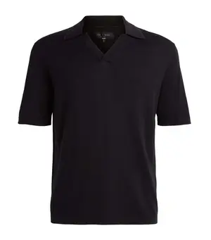 Rag & Bone Silk-cotton Conrad Polo Shirt