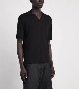Rag & Bone Silk-cotton Conrad Polo Shirt