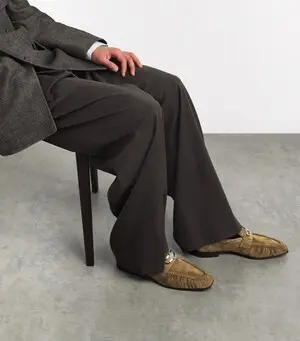 CHRISTIAN LOUBOUTIN Leather Mocallista Loafers