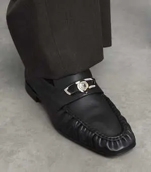 CHRISTIAN LOUBOUTIN Leather Mocallista Loafers