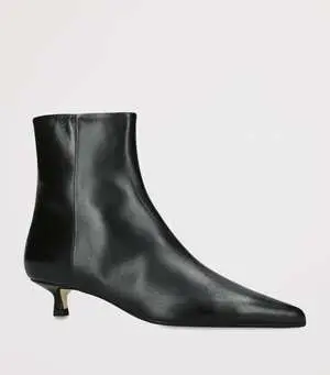 AeydĒ Leather Sofie Heeled Boots 35