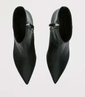 AeydĒ Leather Sofie Heeled Boots 35