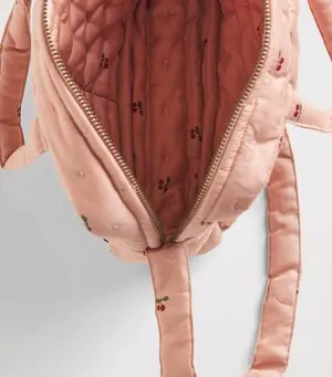 KONGES SLOJD Konges Sløjd Quilted Cherry Print Top-handle Bag
