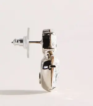 JENNIFER BEHR Rhodium-plated Nadine Earrings