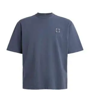 Stone Island Cotton Compass T-shirt - Blue