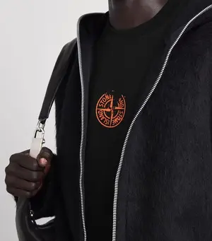Stone Island Cotton Vertical Compass T-shirt