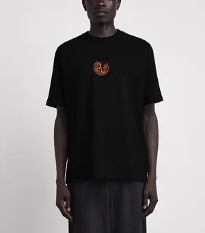 Stone Island Cotton Vertical Compass T-shirt
