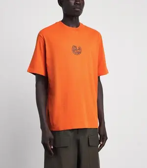 Stone Island Cotton Vertical Compass T-shirt
