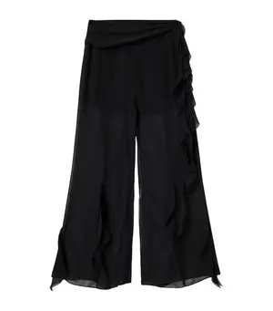 ALLSAINTS Frill-trim Minna Trousers