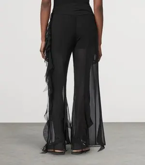 ALLSAINTS Frill-trim Minna Trousers
