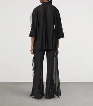 ALLSAINTS Frill-trim Minna Trousers