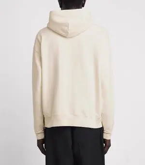 Sandro Oversized Flocked Floral Hoodie