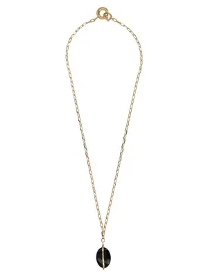 Isabel Marant Étoile Collana Con Pendente In Pietra - Black