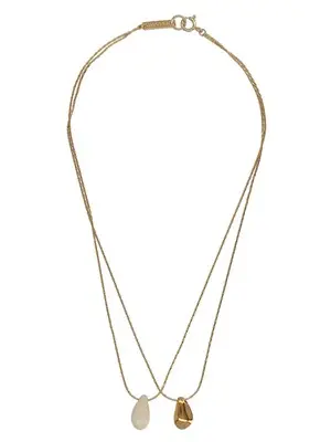 Isabel Marant Étoile Collana "imala" Con Doppio Pendente