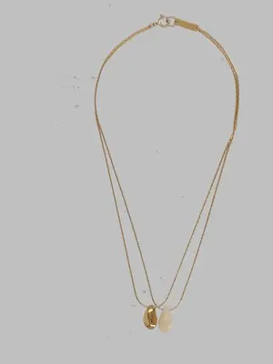 Isabel Marant Étoile Collana "imala" Con Doppio Pendente