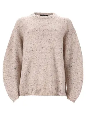 Fabiana Filippi Lurex Knit Sweater - Beige