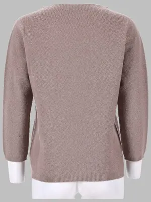 Fabiana Filippi Maglia In Platinum Con Lurex