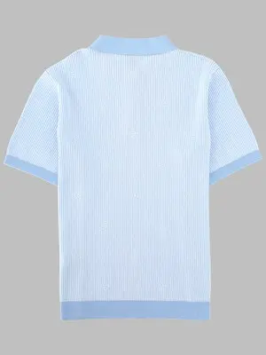 Casablanca Polo In Maglia A Righe
