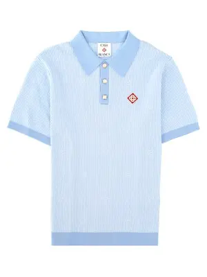 Casablanca Polo In Maglia A Righe