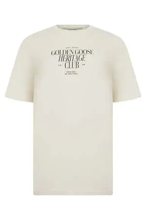 GOLDEN GOOSE Cotton Logo T-shirt