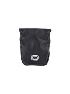 ROGER VIVIER Lamb Leather Handbag With Embellished Buckle