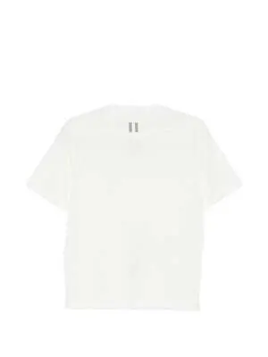 Rick Owens Short Sleeve Crewneck T-shirt - Bianco