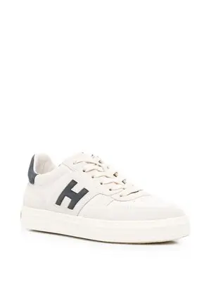 Hogan H668 Leather Sneakers