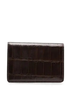 HIDESINS Leather Credit Card Case - Brown