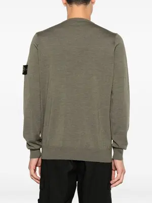 Stone Island Wool Crewneck Sweater
