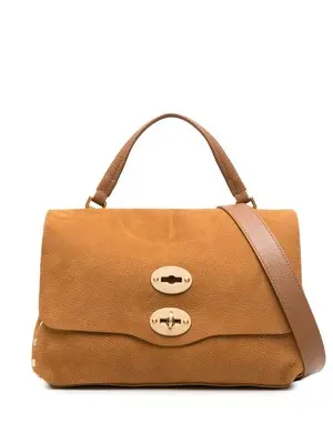 ZANELLATO Postina Jones Small Leather Handbag - Brown